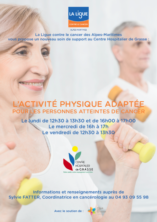 L'Activité Physique Adaptée a démarré - Centre Hospitalier de Grasse